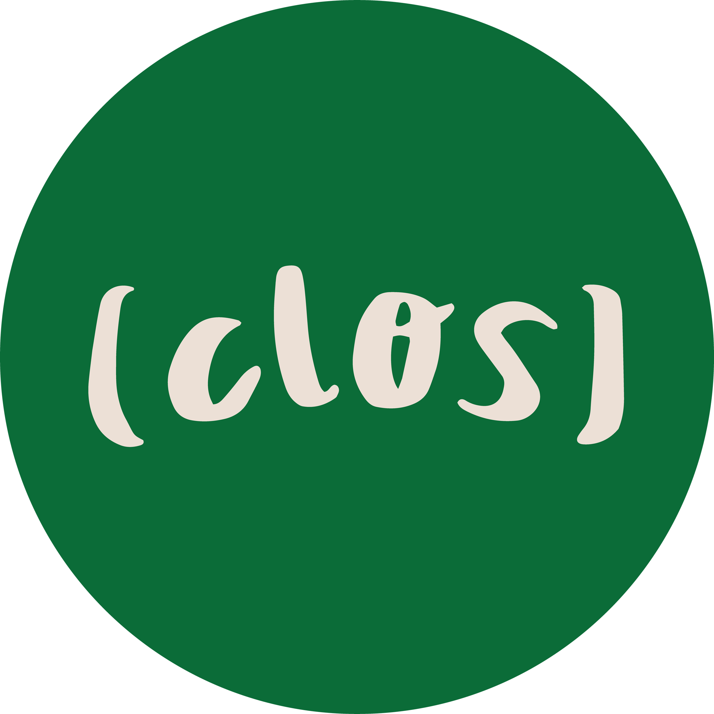 [clos] wine shop + groceries logo